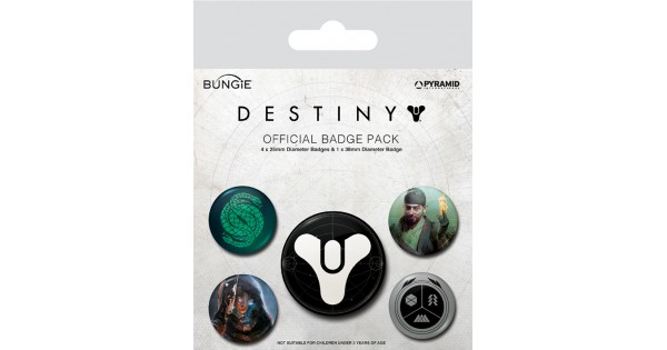 Pins Set Destiny - Guardians of Light